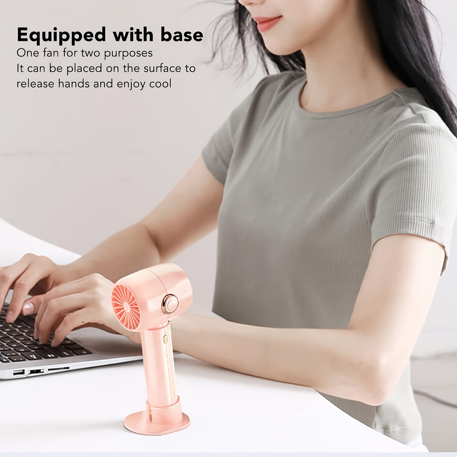 Portable Mini Handheld Fan Usb Charging Fan 5 Adjustable - Temu Australia