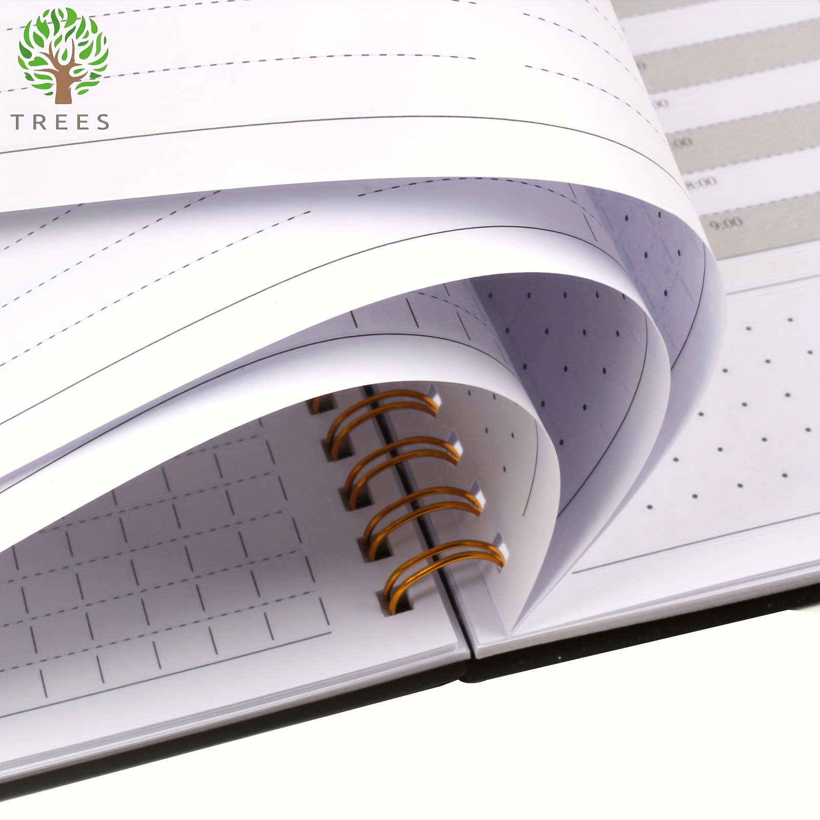 Daily Notebook 7am 10pm Hourly Schedule Planner Undated List - Temu