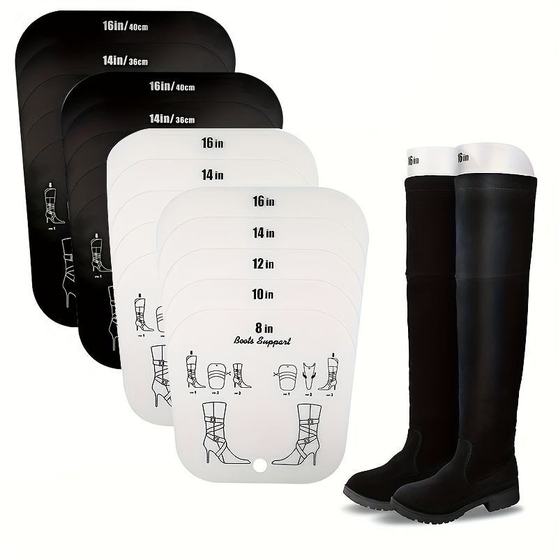 Shoe Stretcher 1 Pair Black Automatic Boot Shapers - Plastic & Metal ...