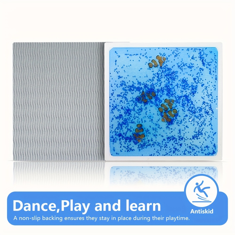 Liquid Floor Tiles: Sensory Decorative Squares Home Daycare - Temu