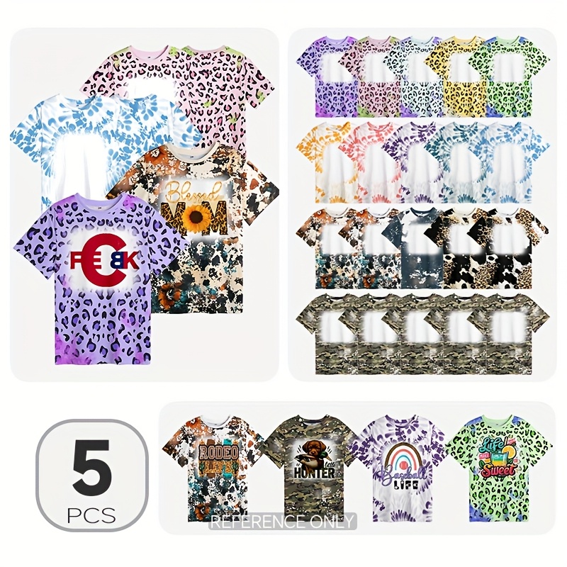 sublimation blanks shirts sold on Temu United States