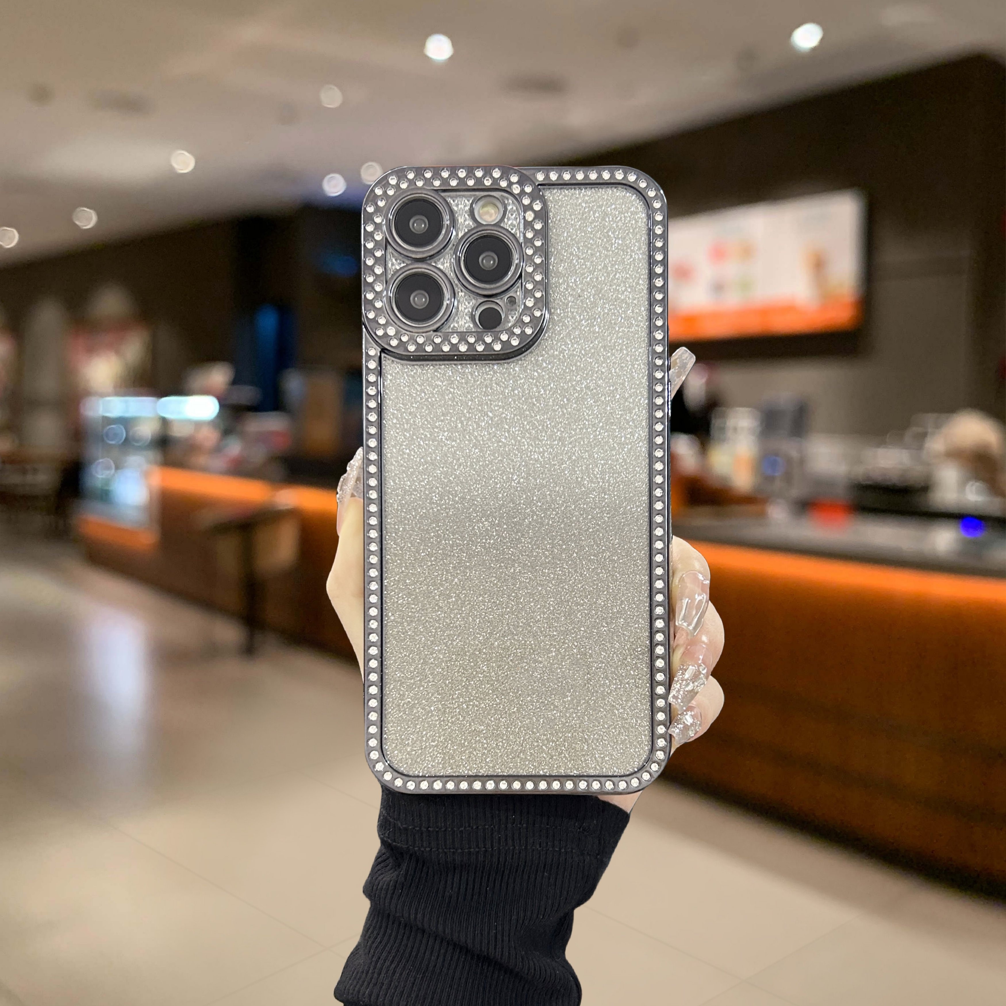 Gorgeous Shiny Phone Case Iphone 15 14 13 12 11 Pro Max - Temu Canada