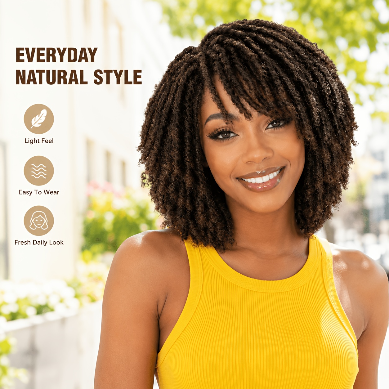 braided hair wigs sold on Temu United States