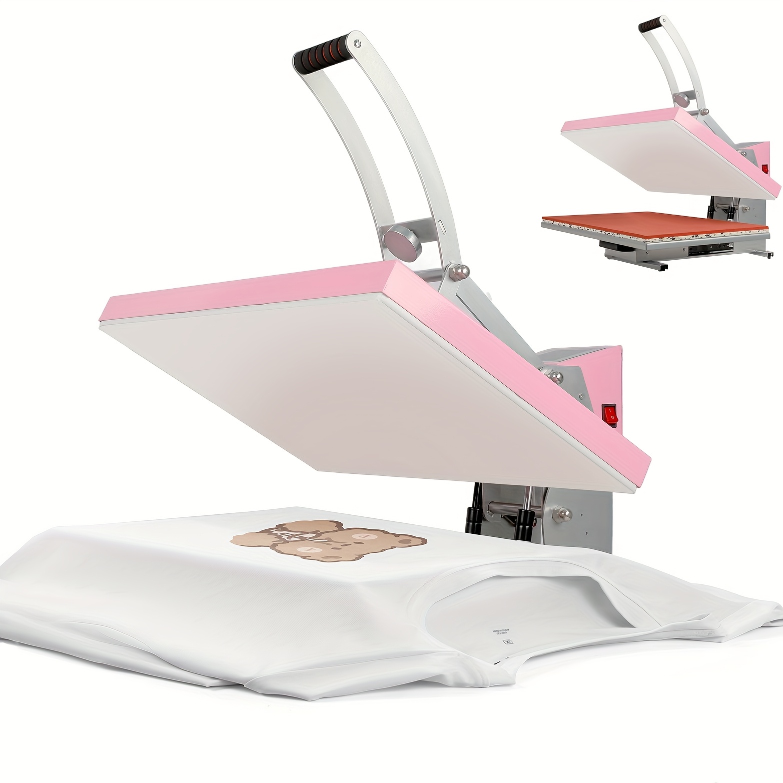Auto Open Heat Press 12x15 Inch Heat Press Machine - 1000W Auto Open ...