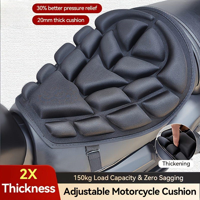 motorcycle seat cushion sold on Temu United States