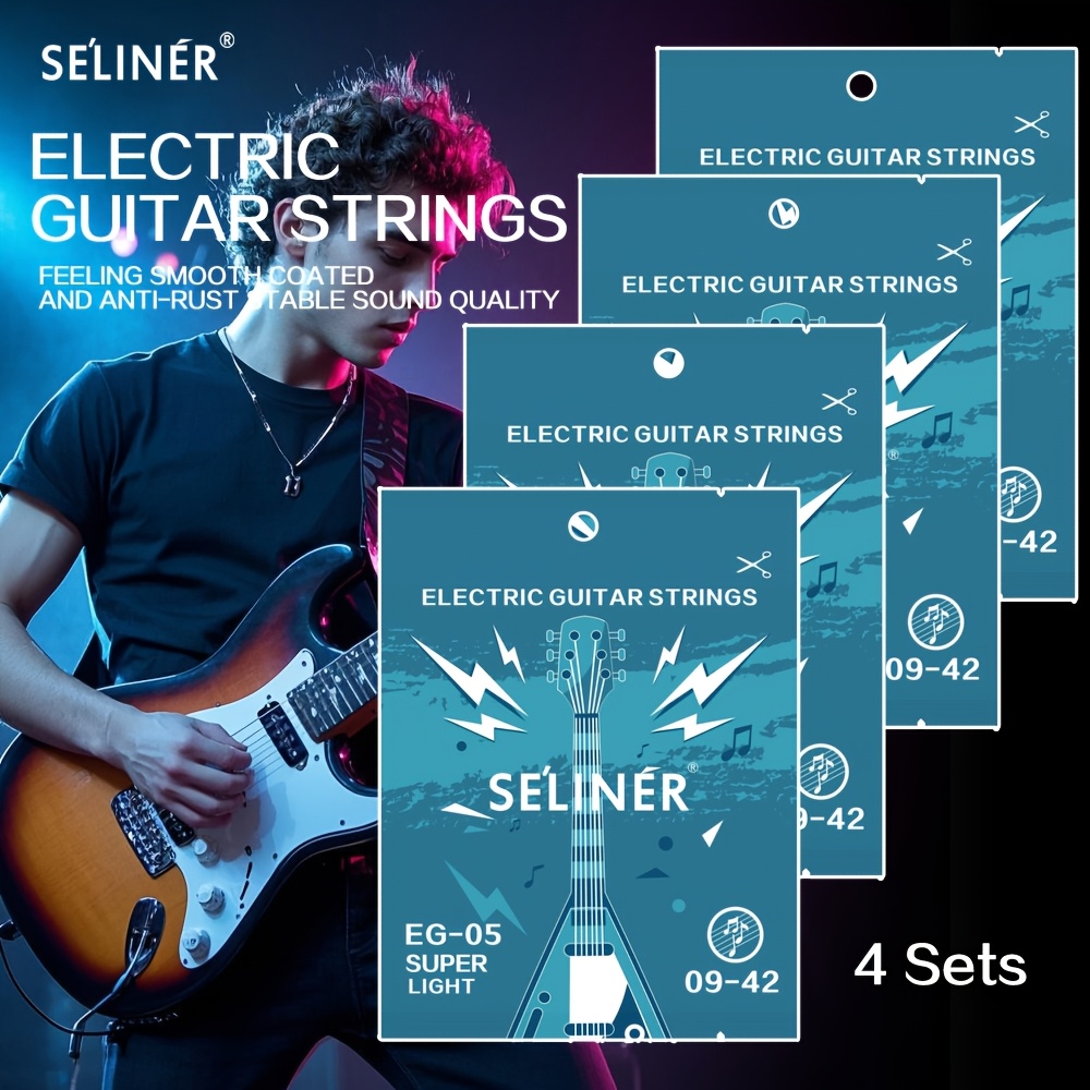 electric guitar string sold on Temu United States