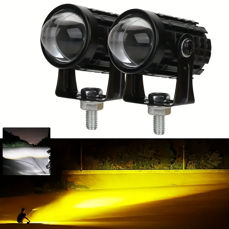 led motorcycle spotlights motorcycle led bulbs led work Temu