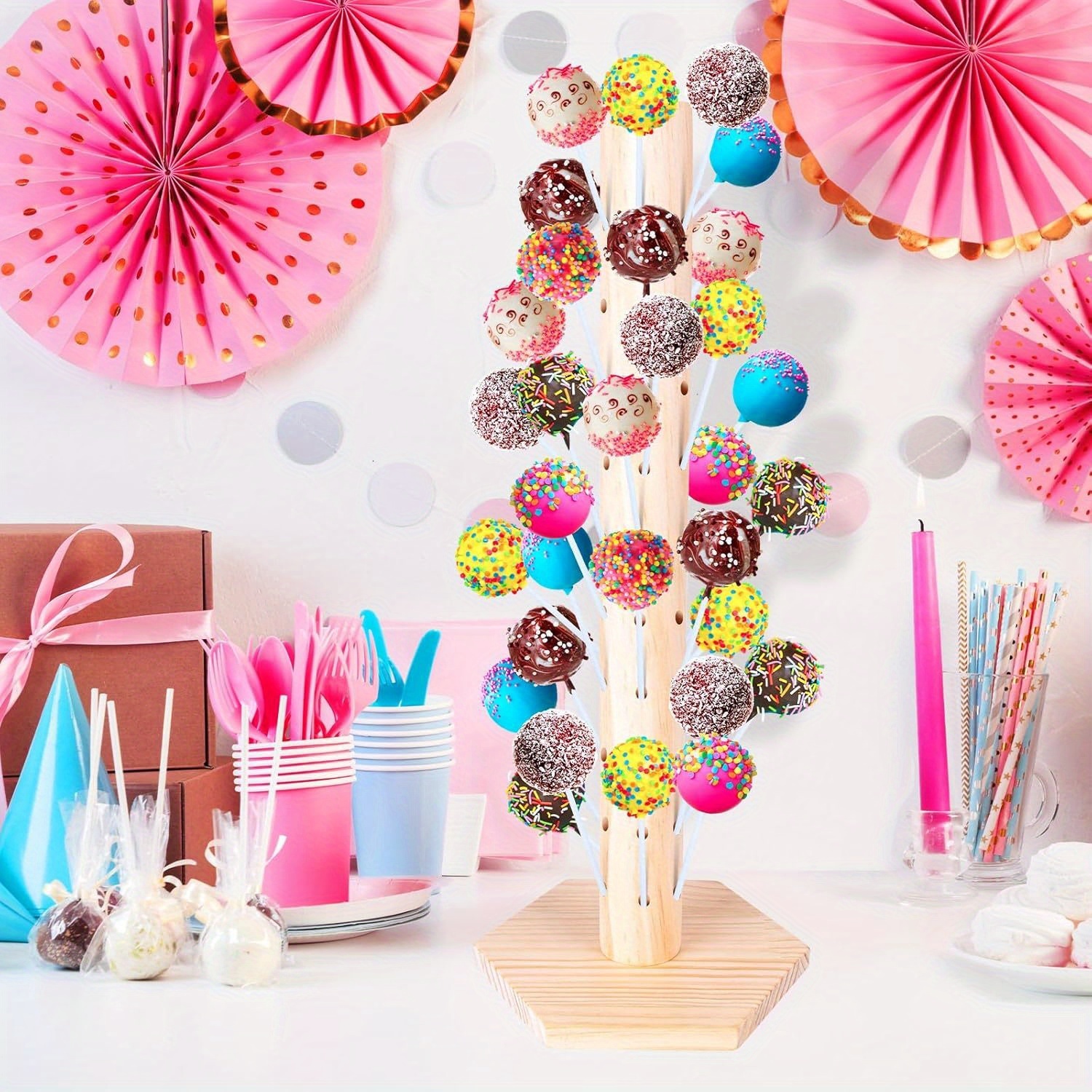 lollipop holder stand sold on Temu United States