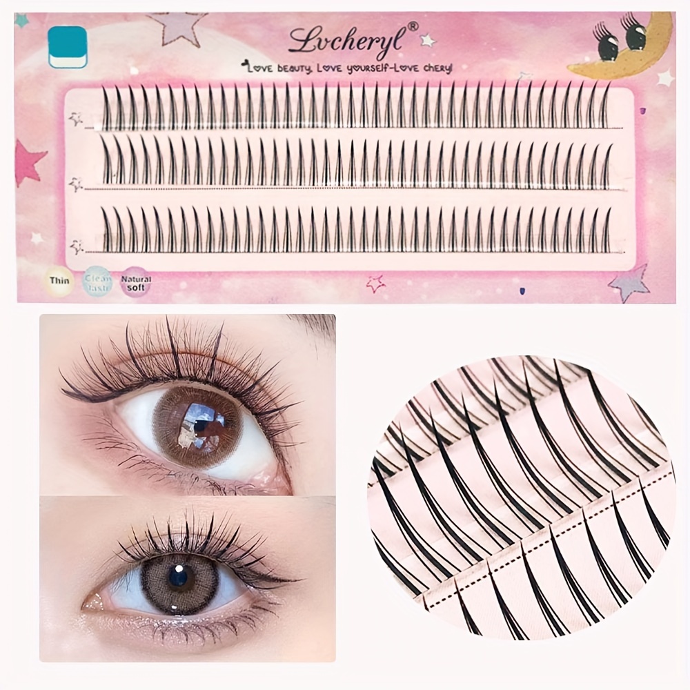 eyelashes extensions sold on Temu United States
