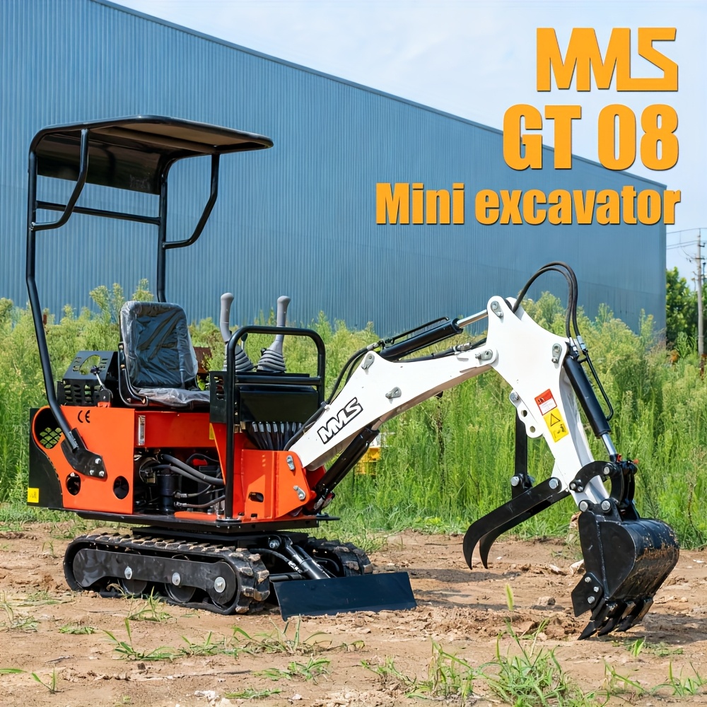 mini excavator sold on Temu United States