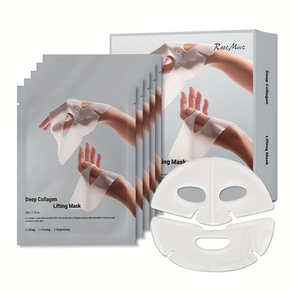 facial masks sold on Temu United States