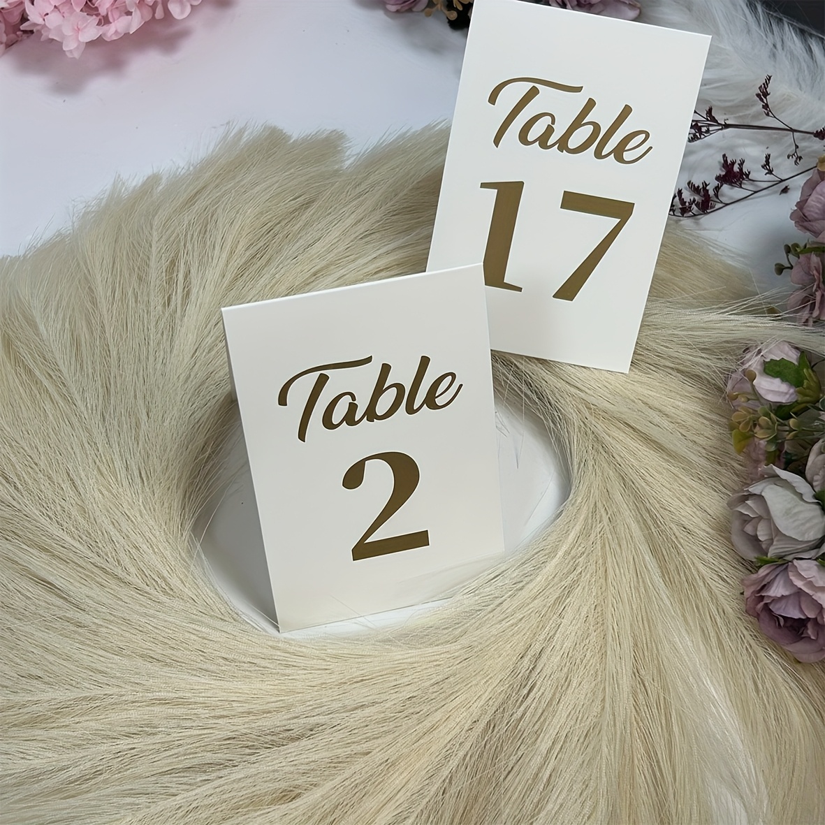 table numbers sold on Temu Australia