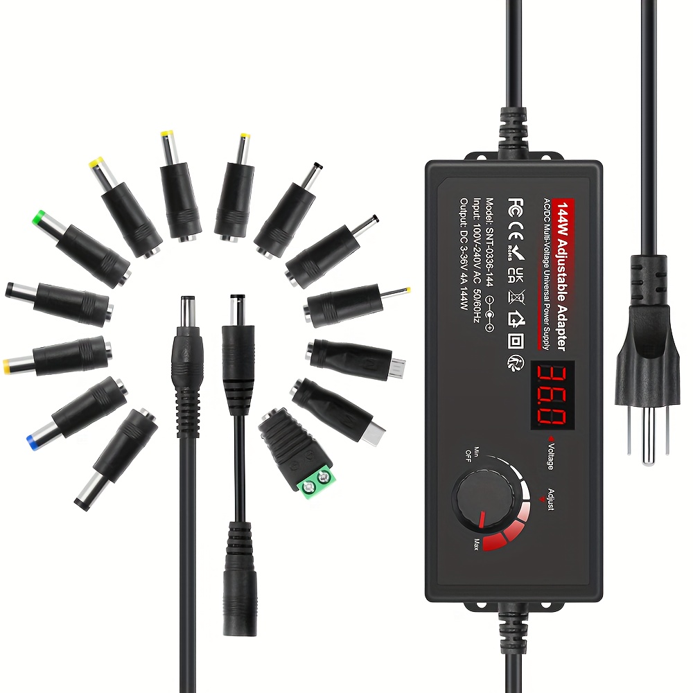 variable power supply sold on Temu United States