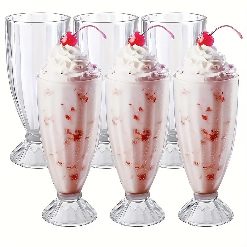 Vintage Milkshake Glasses