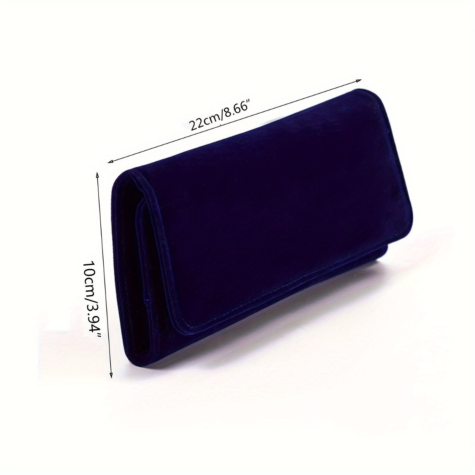 Women Portable Travel Velvet Jewelry Storage Bag Roll Bag - Temu Canada