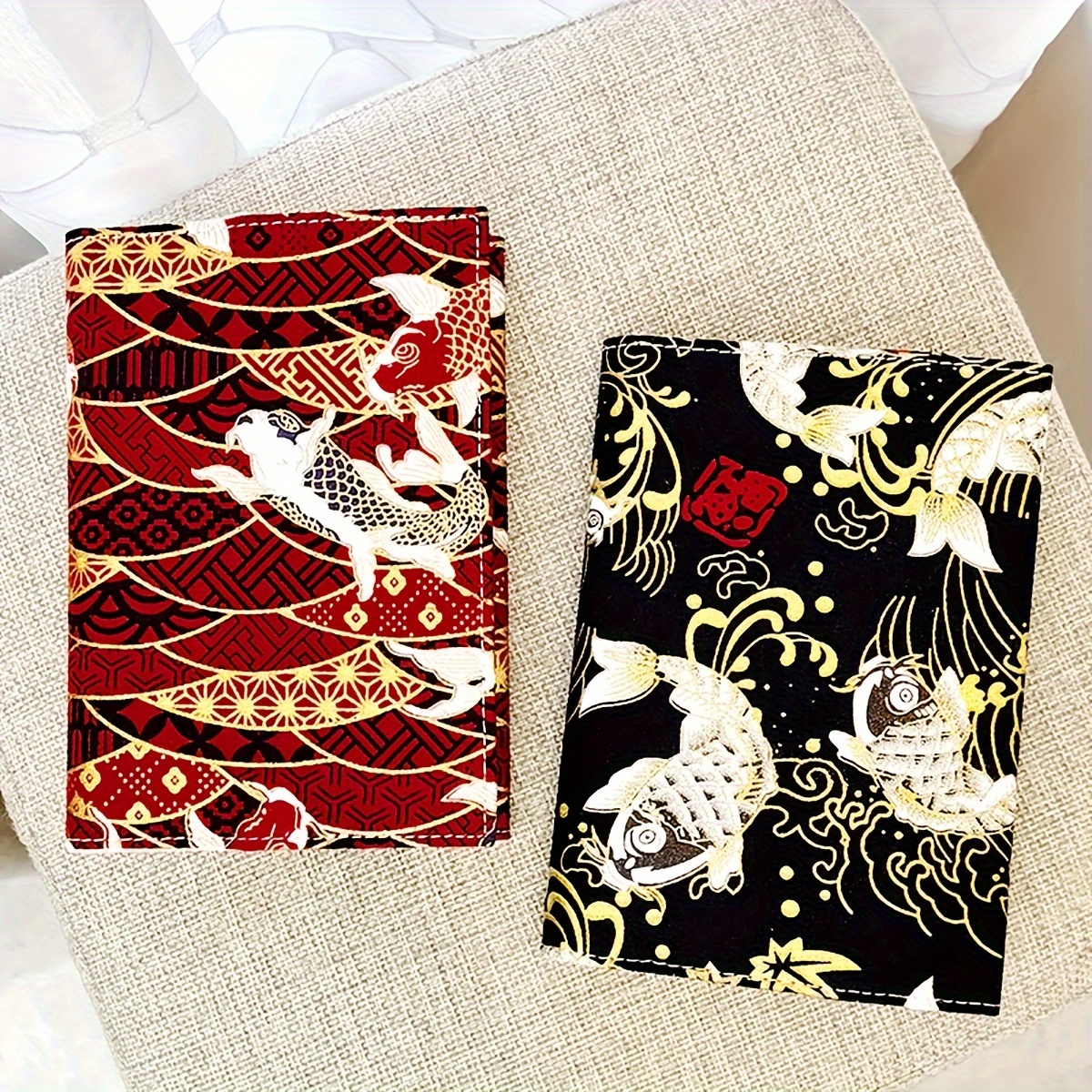 Colorful Fabric Journal Notebook Portable Handy Available In - Temu ...