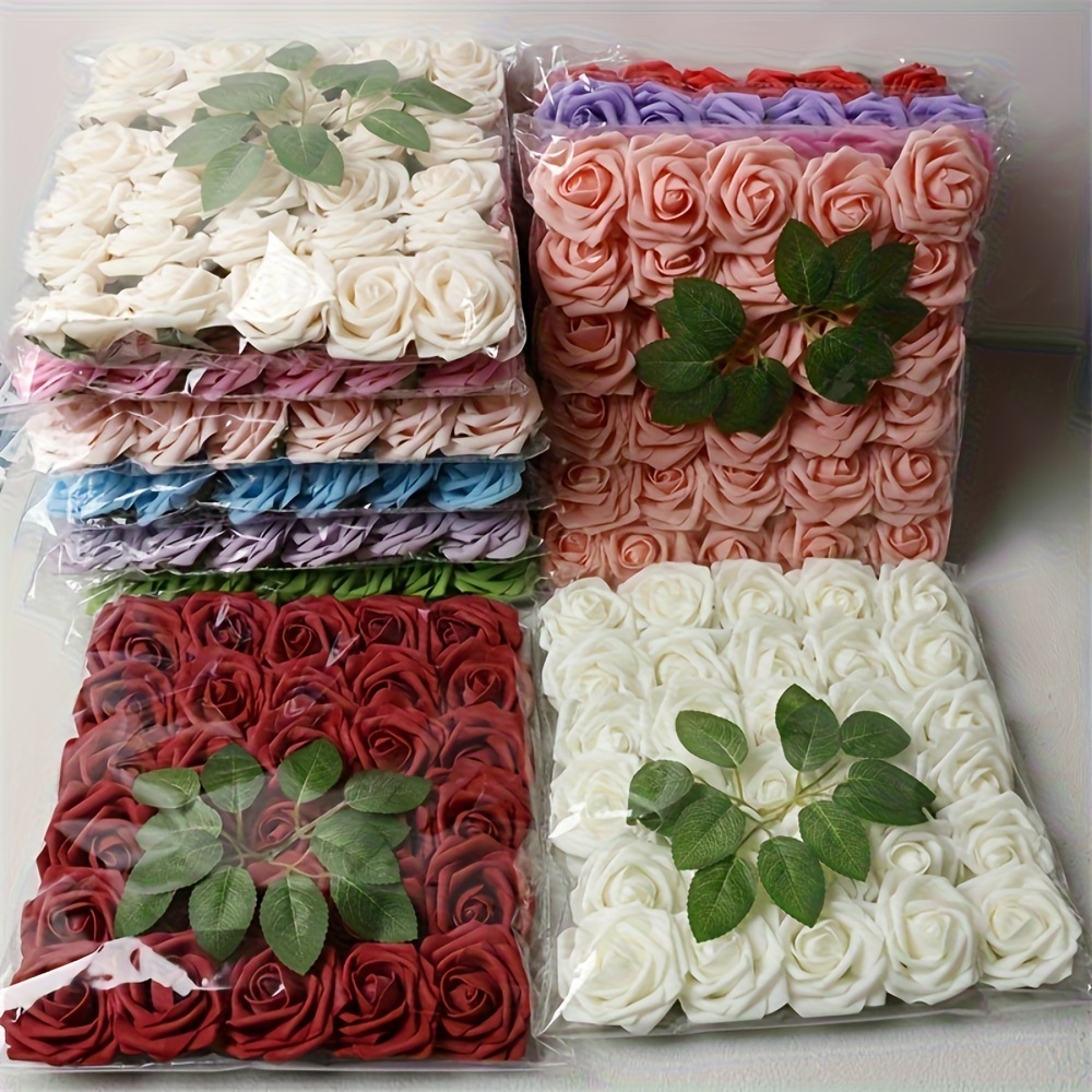 artificial wedding flowers sold on Temu United States