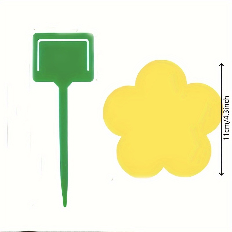 Flower shaped Dual sided Sticky Fly Traps - Temu