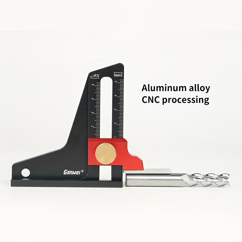 Aluminum Alloy Router Table Height Gauge Digital Depth Gauge - Temu