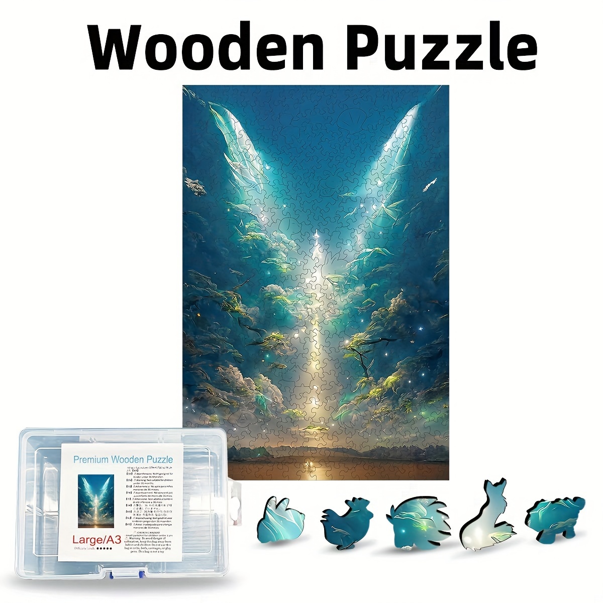 challenging wooden puzzle adults unique - {region_name}