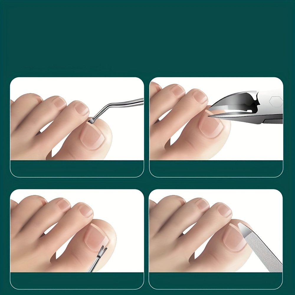 Modern Nail Clipper Set: Stainless Steel Fingernail Toenail - Temu Armenia
