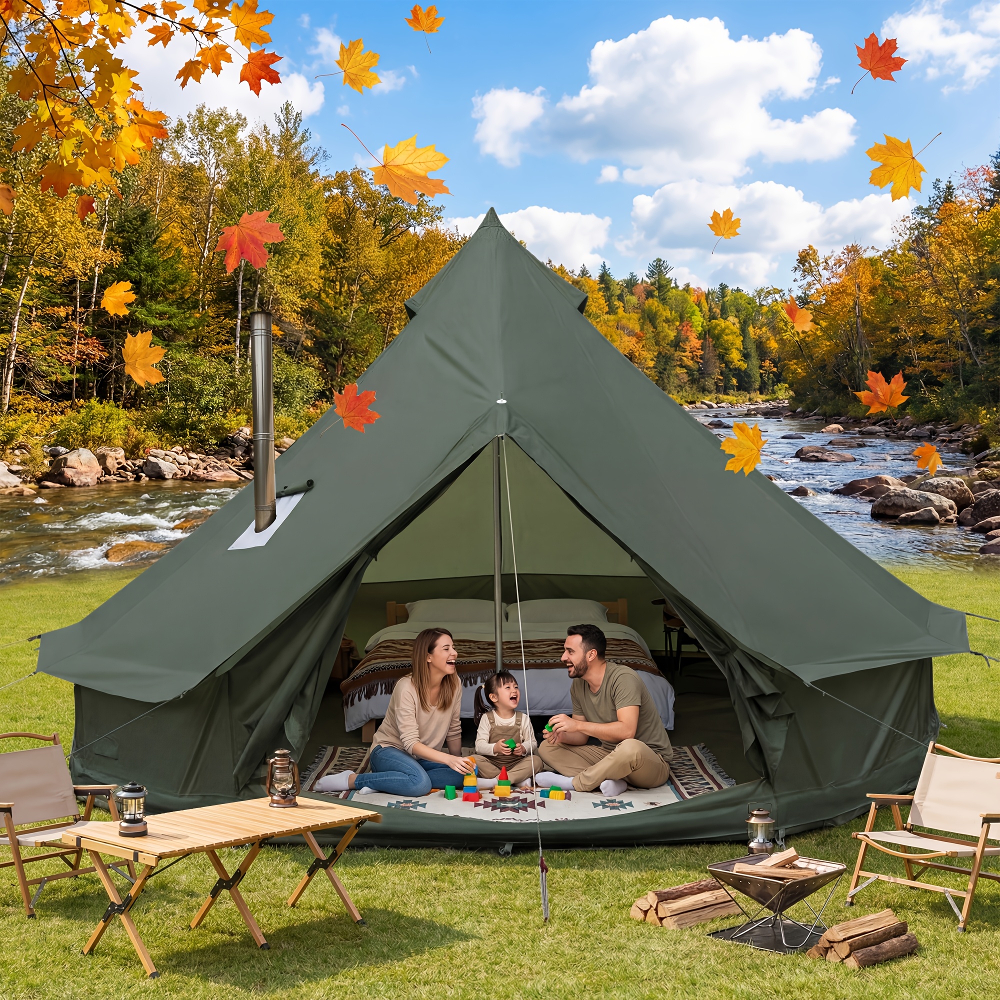 8 person tent sold on Temu United States