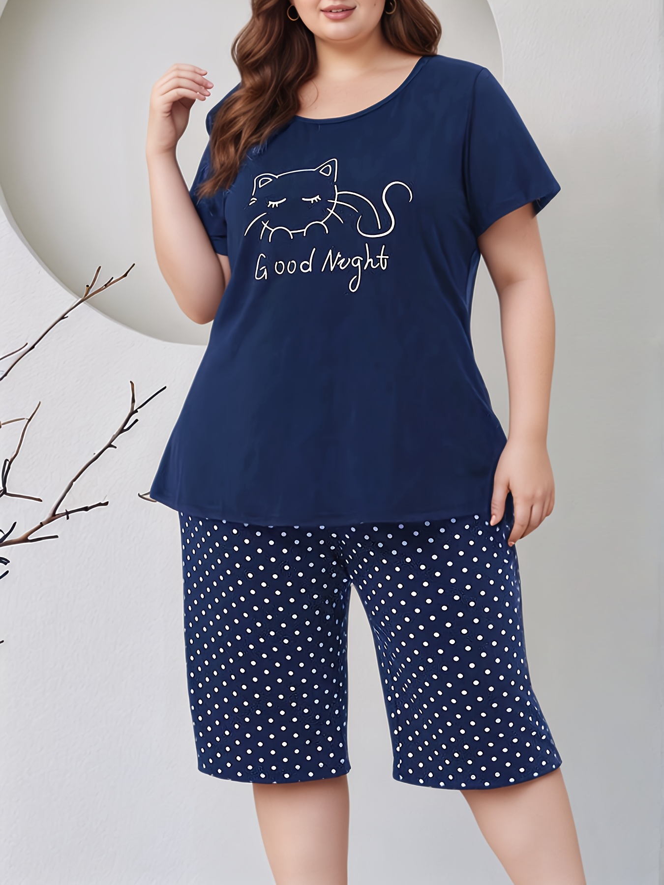women plus size pajamas sold on Temu Australia