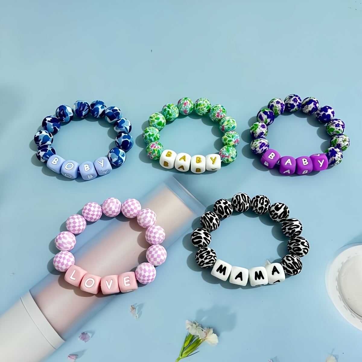 baby bracelets sold on Temu United States