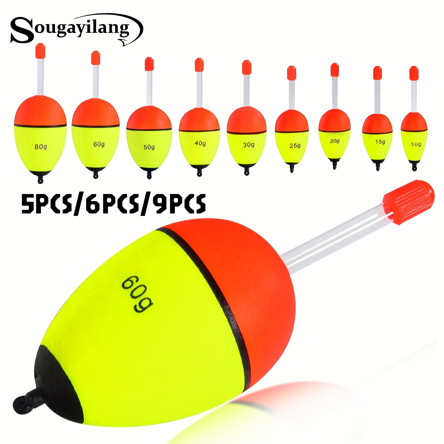 fishing floats sold on Temu United States