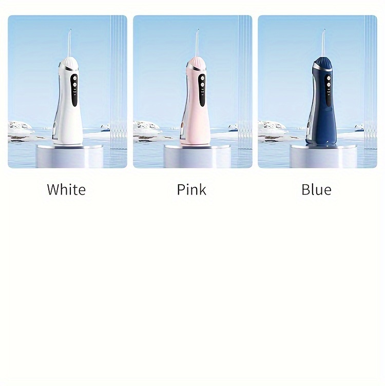 Okay Smile Cordless Water Flosser 4 Cleaning Modes High - Temu Canada