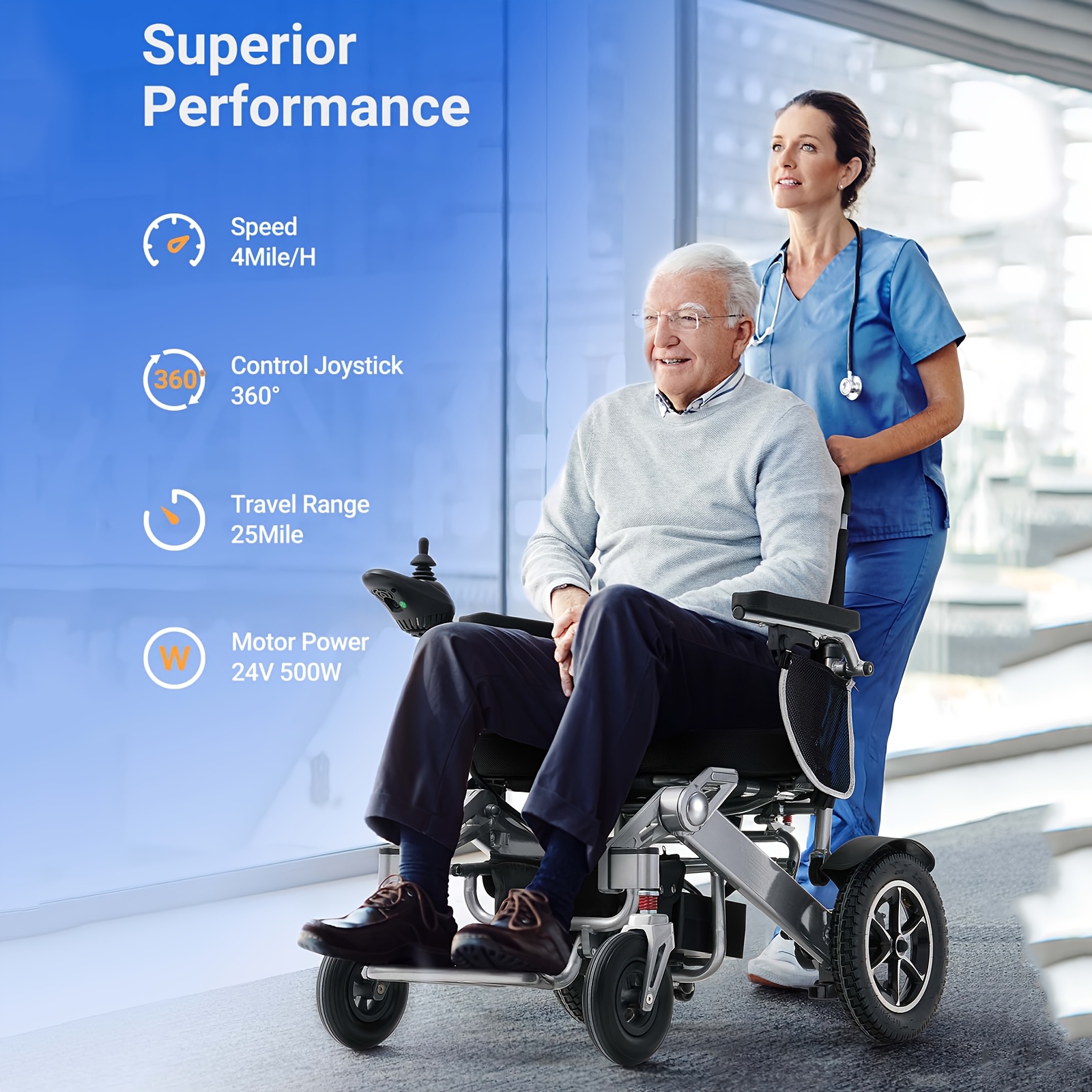 wheelchairs sold on Temu United States