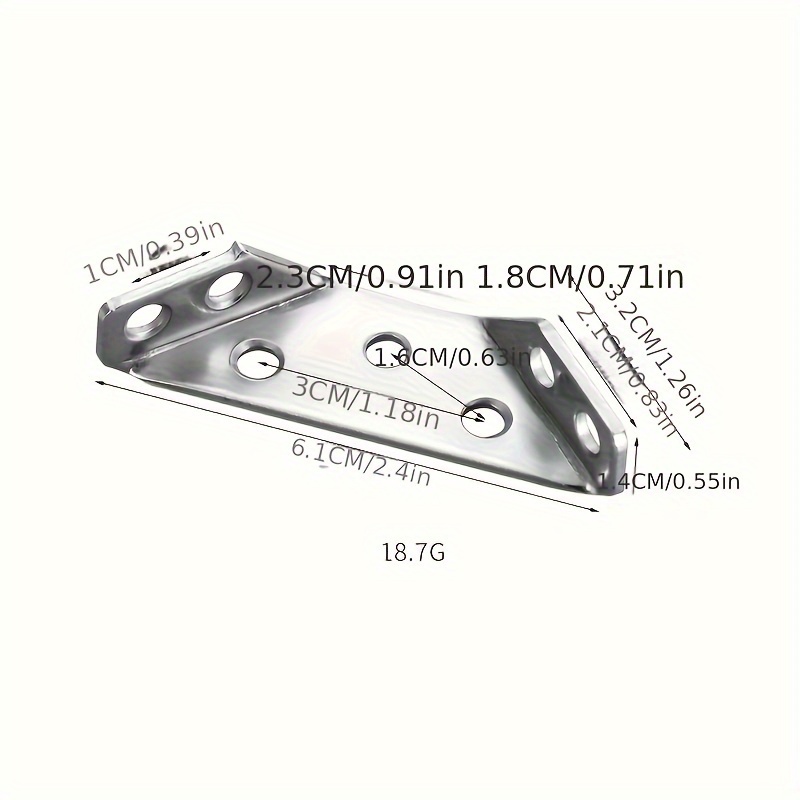 Universal Angle Bracket Ladder Support Rack Laminate Bracket - Temu ...