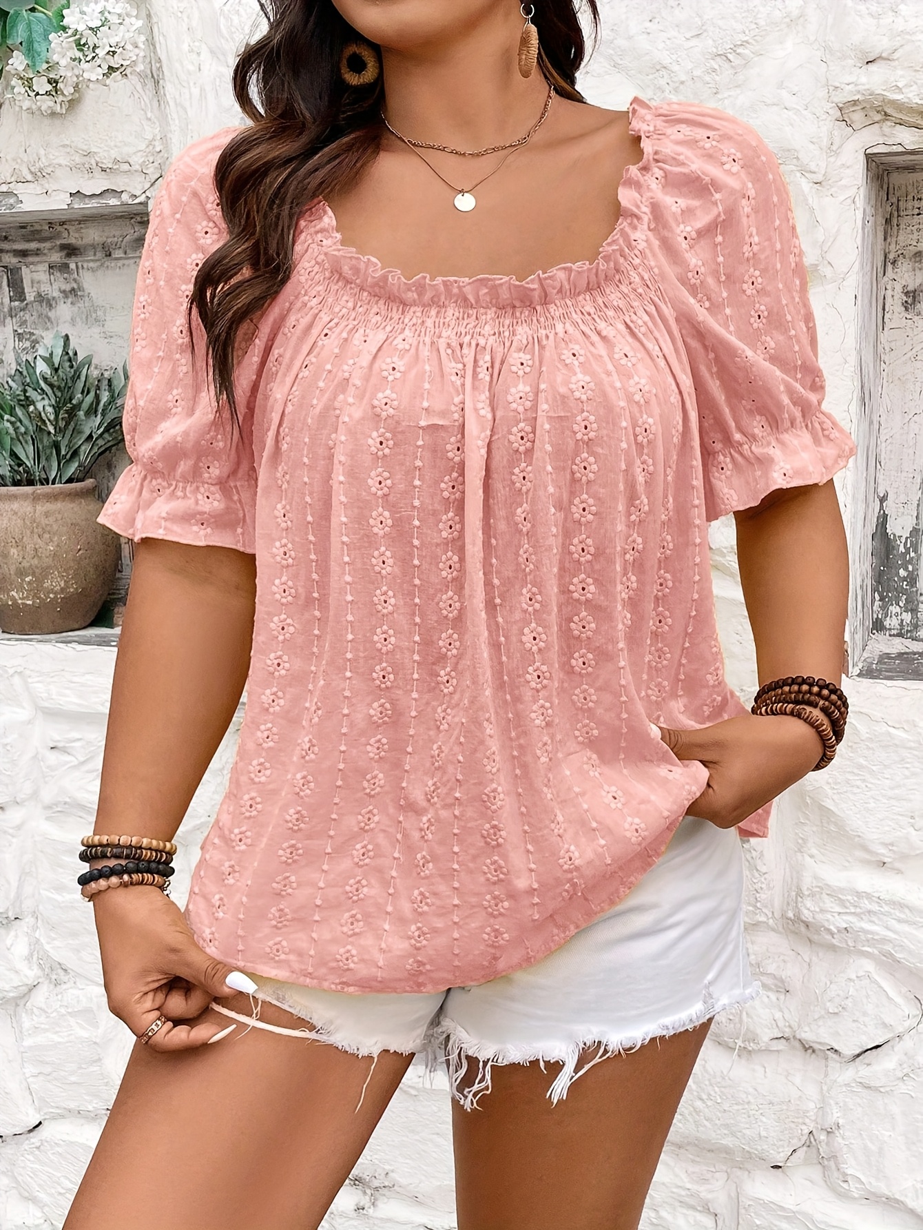 plus size blouses sold on Temu United States