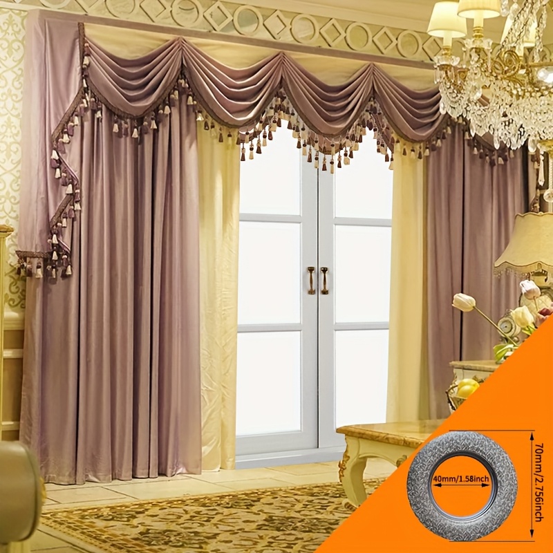 drapes and curtains sold on Temu United States