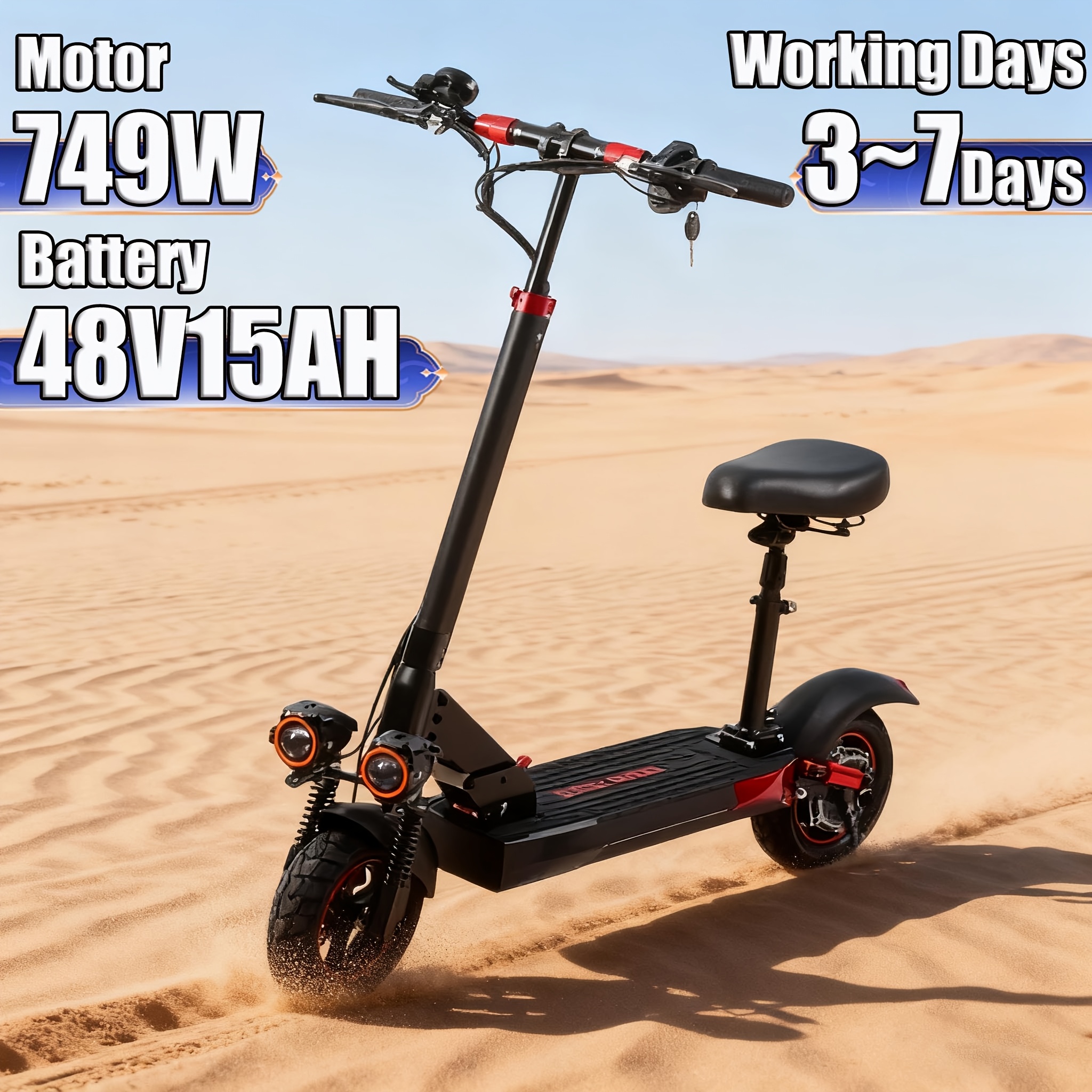 e scooters sold on Temu United States