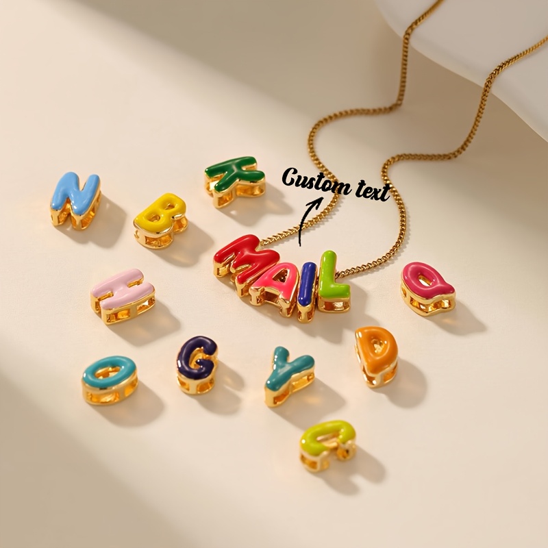 custom name jewelry necklaces sold on Temu United States