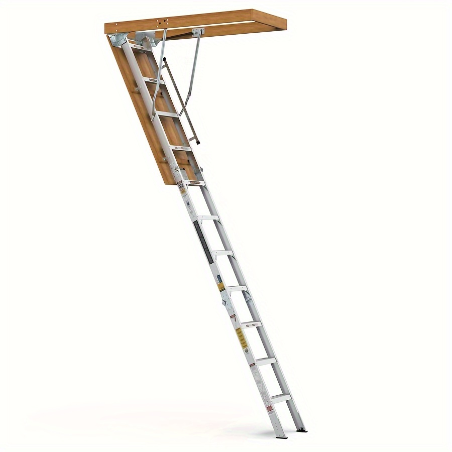Aluminum Attic Ladder 350 pound Capacity 22 Opening Ceiling - Temu