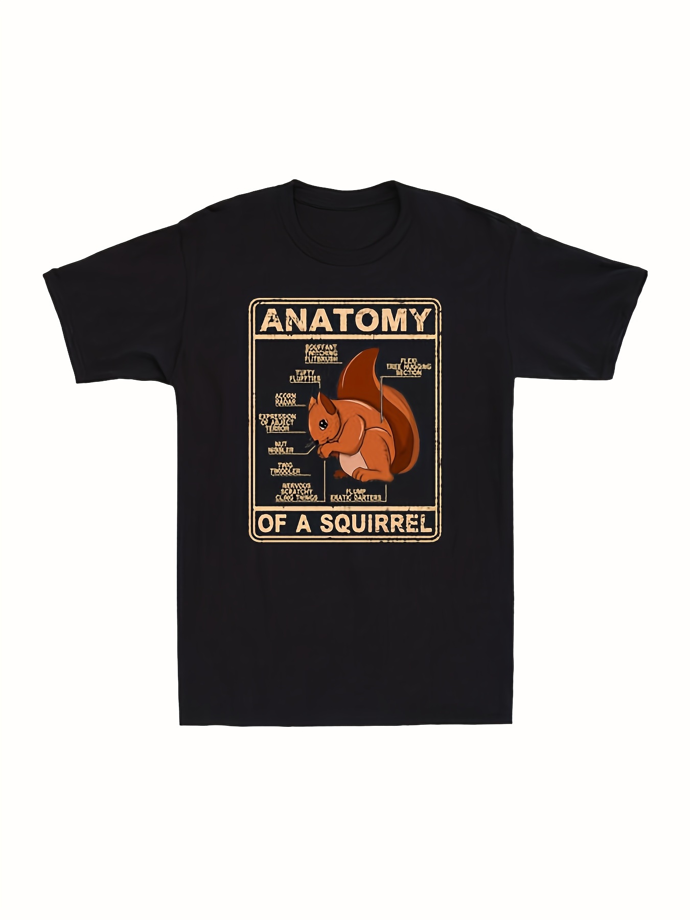 Anatomy A Squirrel Funny Biology Vintage - Temu