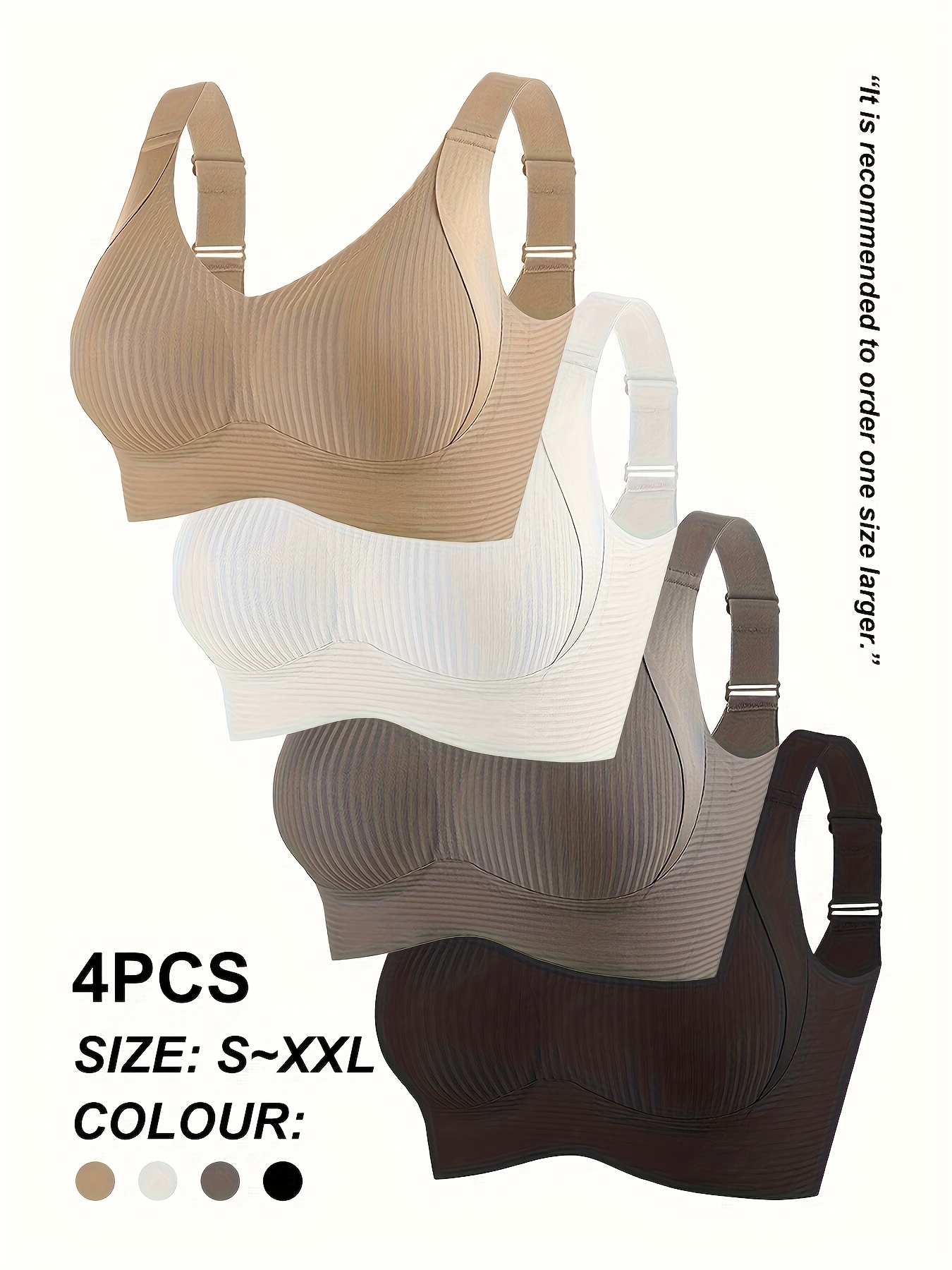 womens bras sold on Temu United States