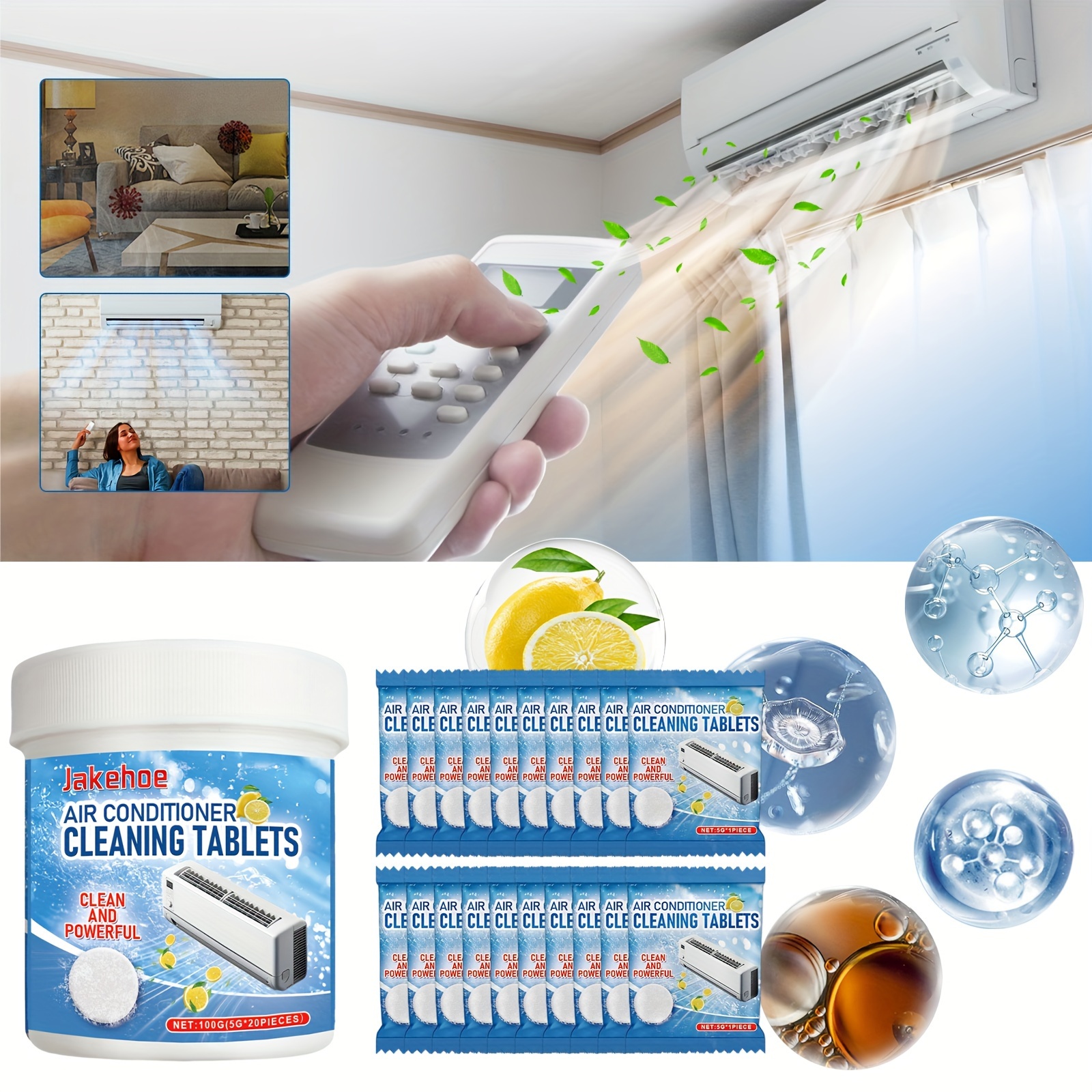 air conditioner cleaning tablets powerful and multi purpose for all types of acs temu Temu