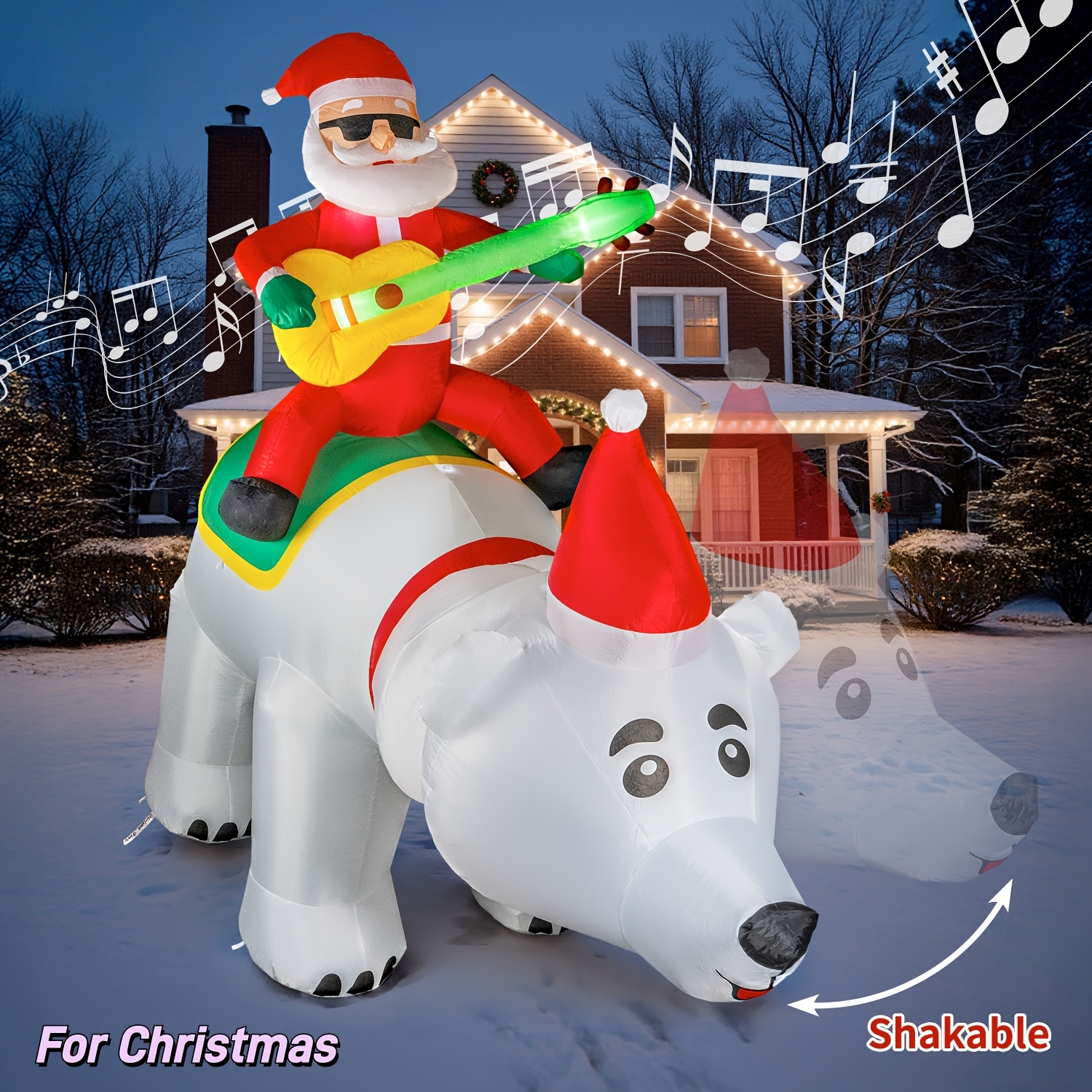 christmas inflatable sold on Temu United States
