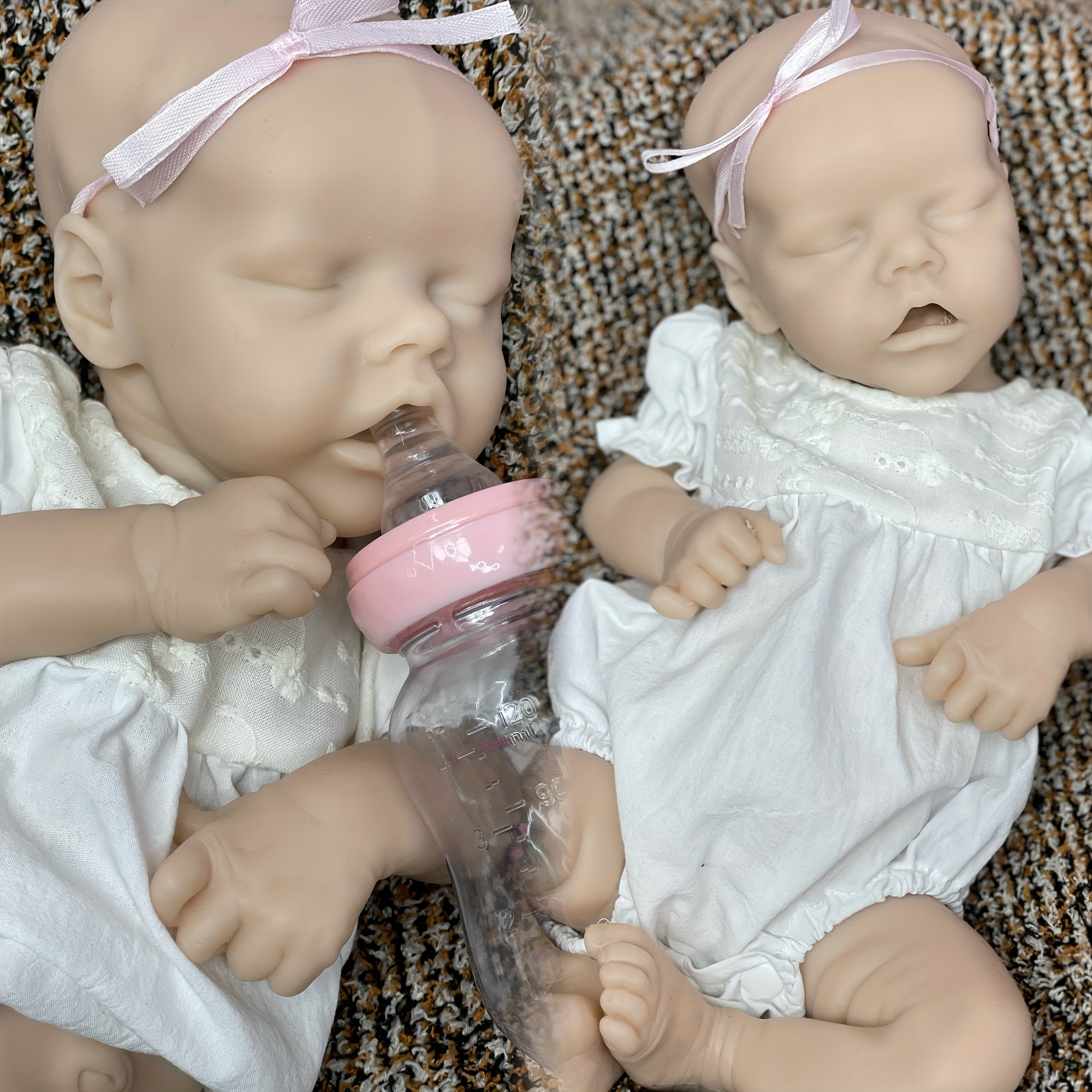 Full body silicone baby unpainted store