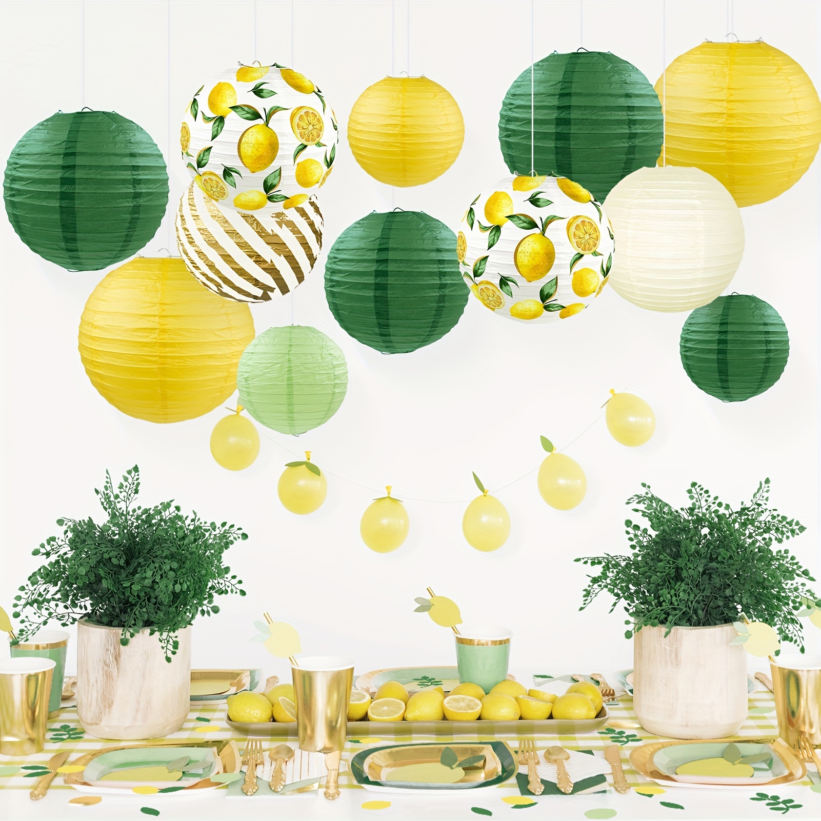 Round paper lanterns store