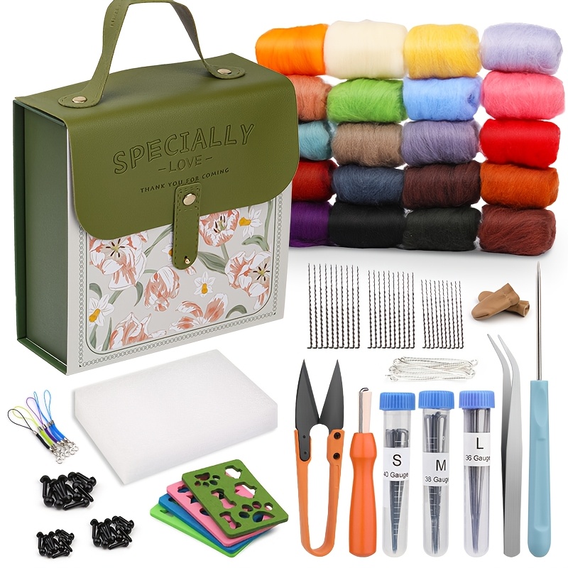 needle felting kit sold on Temu United States