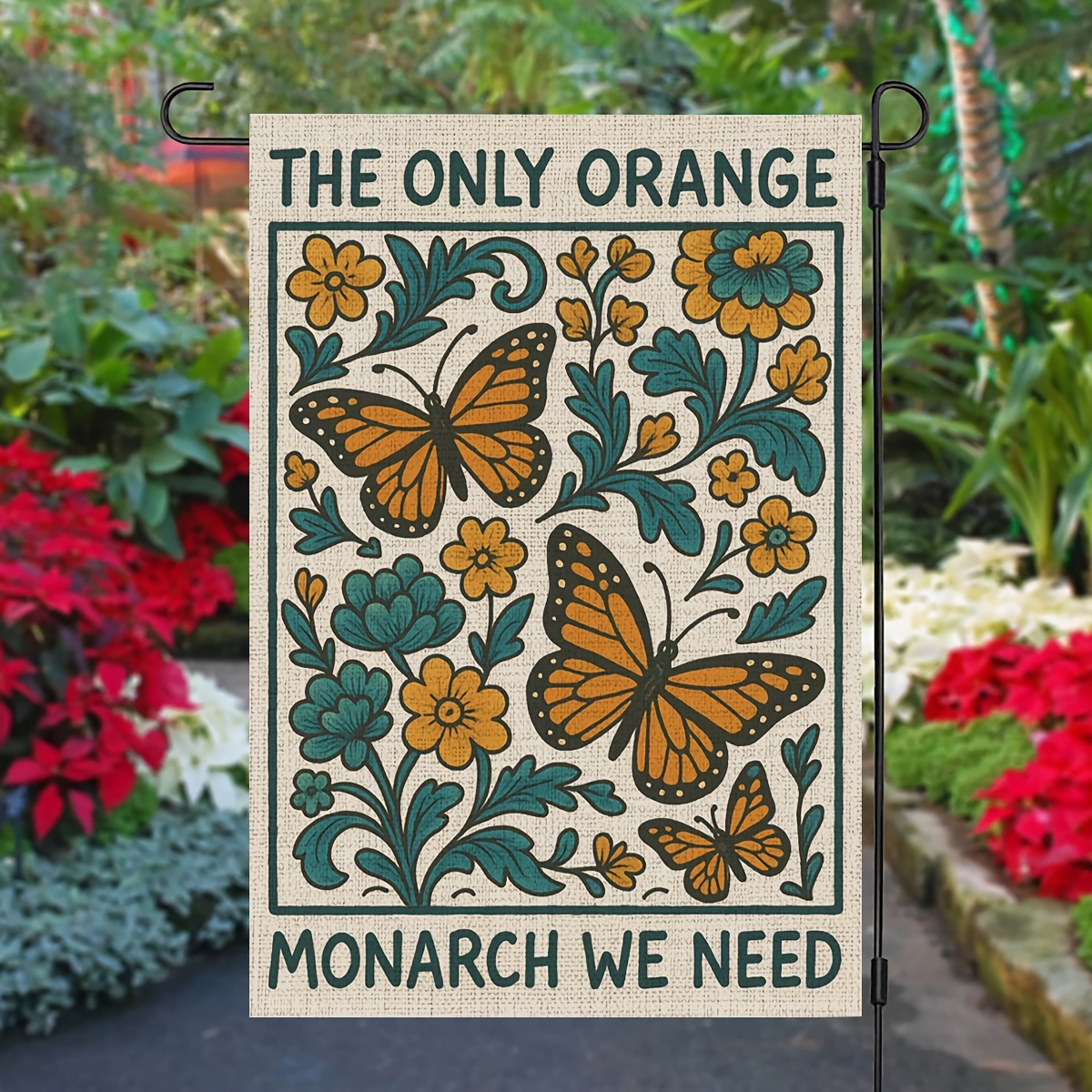 garden flags sold on Temu United States