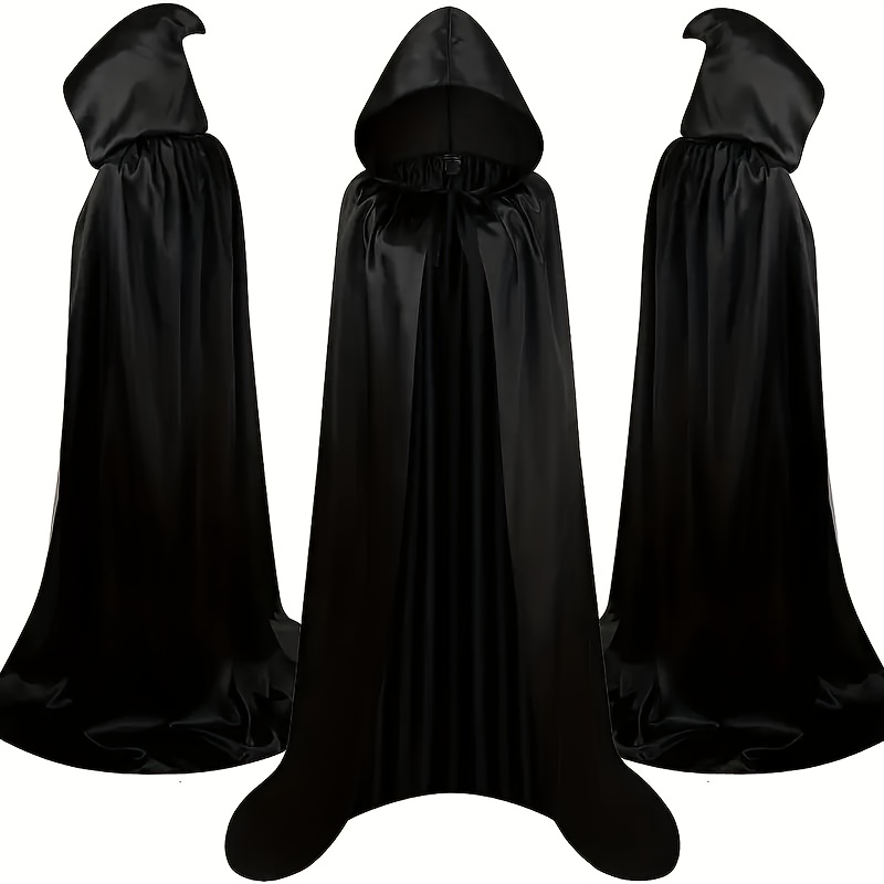 black cloaks sold on Temu Mexico