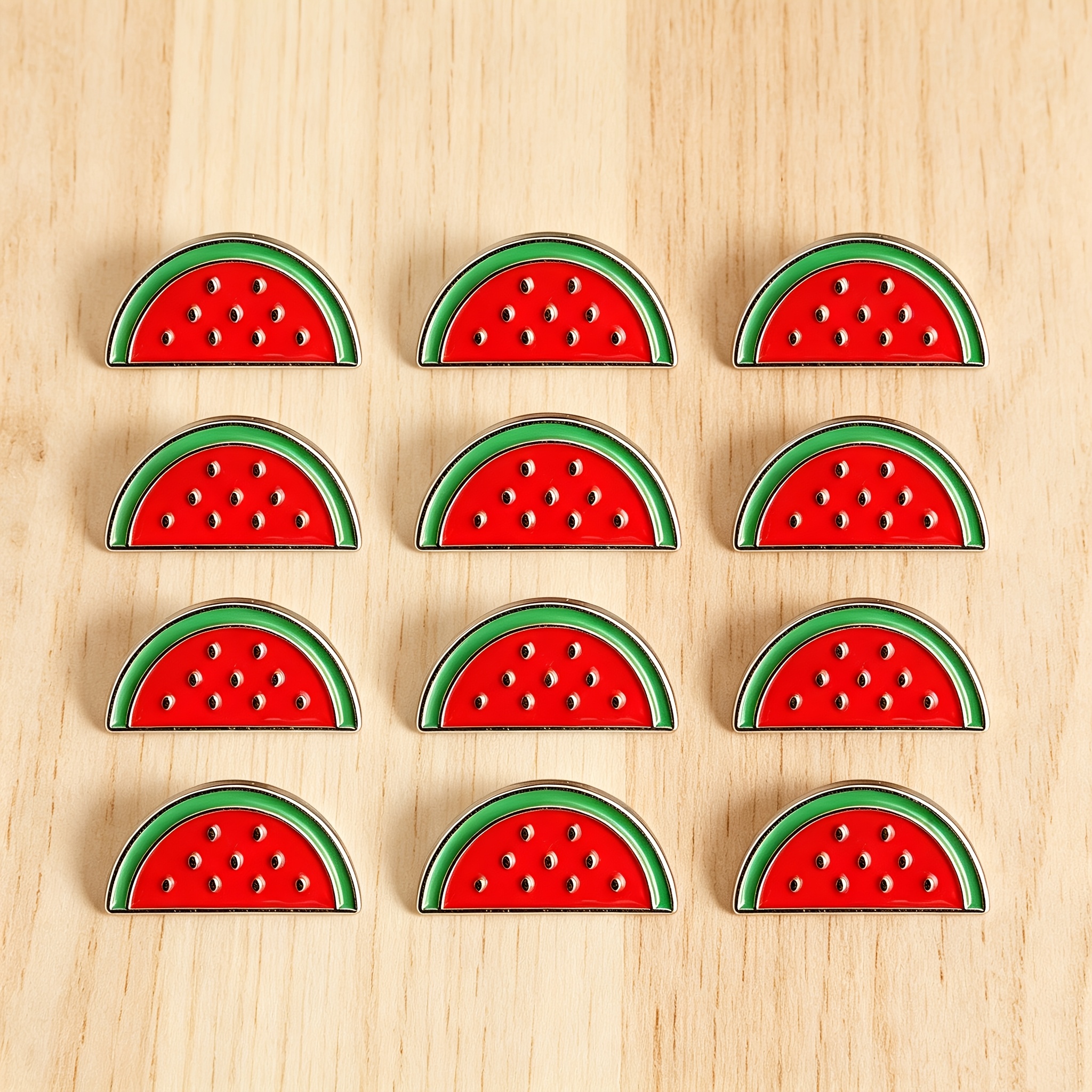 watermelon pins sold on Temu United States