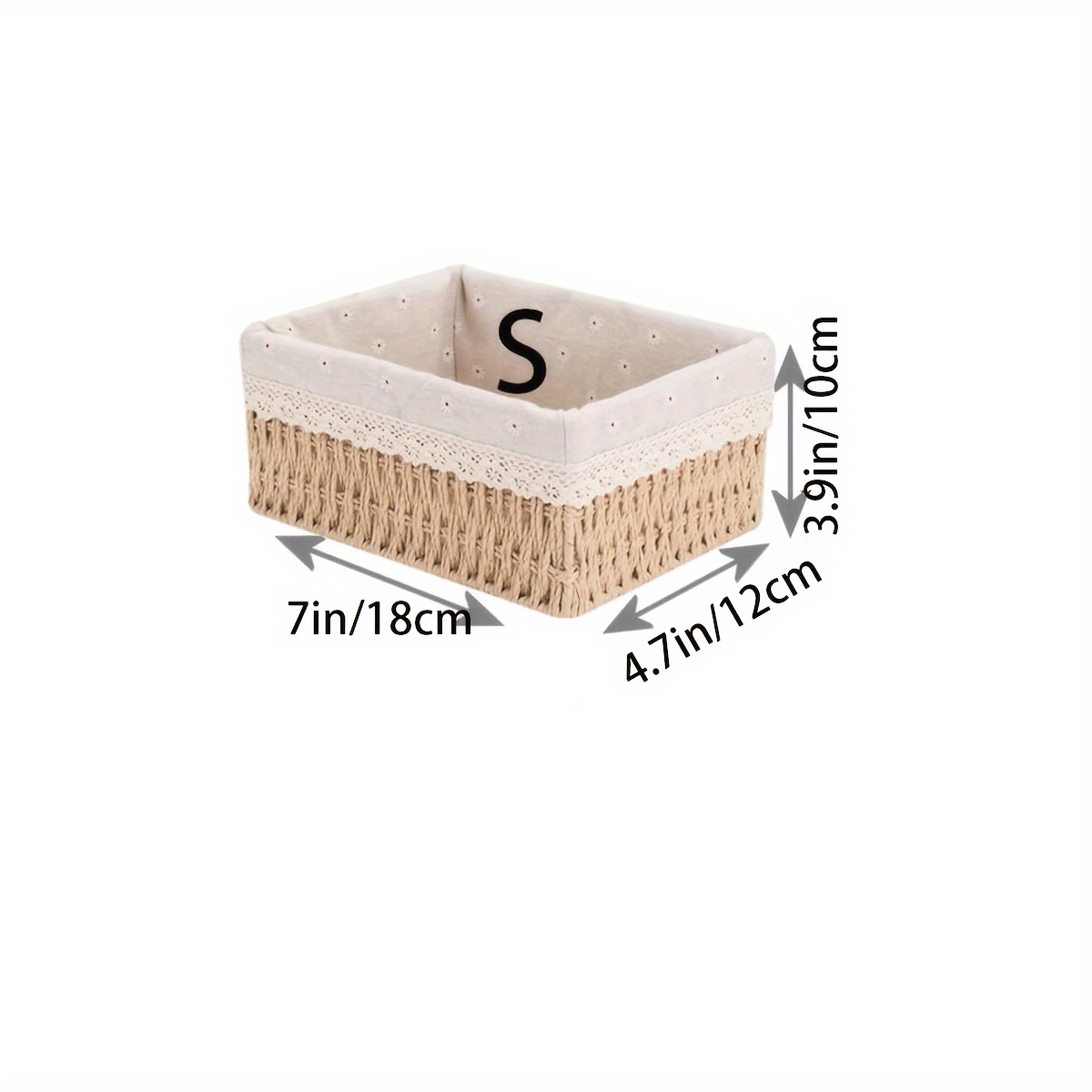 Desktop Storage Box Cosmetic Key Snack Coffee Table Sundries - Temu Canada