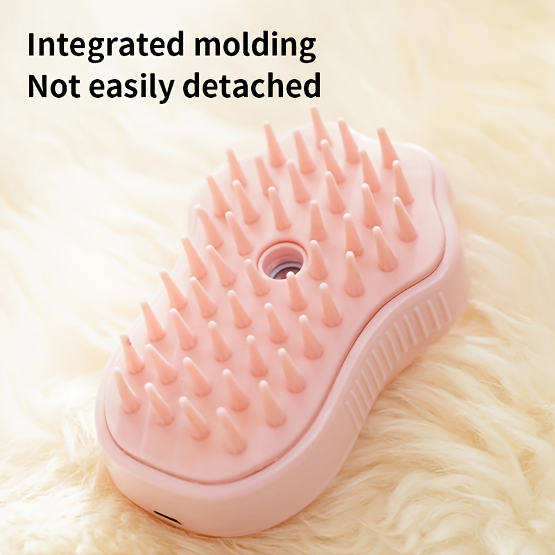 Cat Paw Shape Pet Grooming Brush Massage Spray - Temu