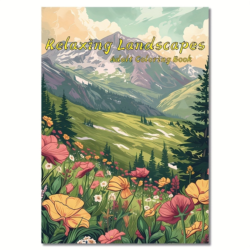 (innovative, Upgraded, Paper Thickened 22 Pages) 1pc Relaxed Landscape ...